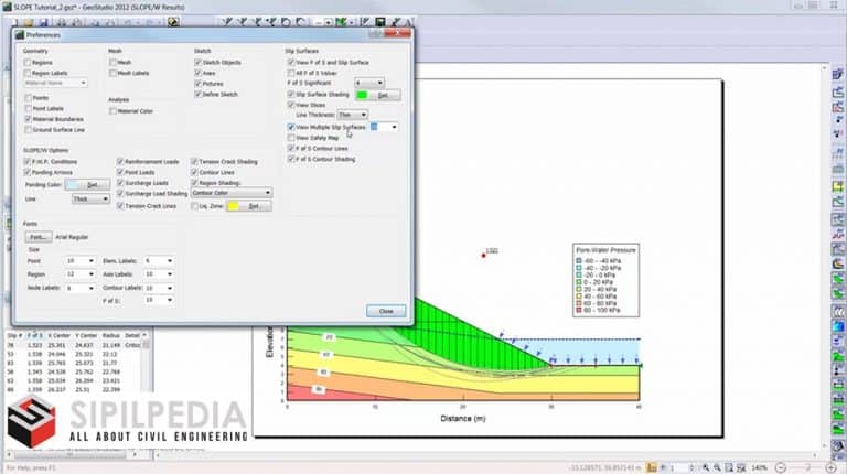 GeoStudio 2012: SLOPE/W Tutorial | Sipilpedia