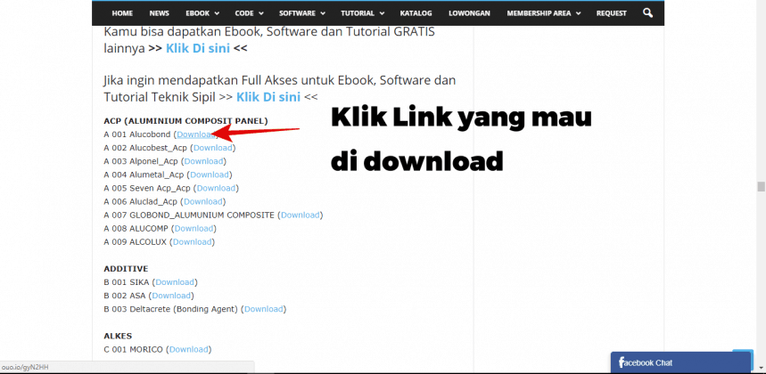 Cara Download File di Download GRATIS | Sipilpedia