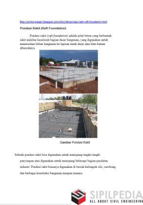 Pondasi Rakit (Raft Foundation) | Sipilpedia