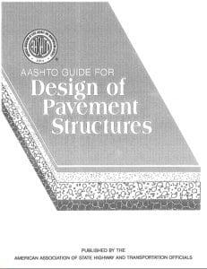 AASHTO 1993 Guide For Design of Pavement Structures | Sipilpedia