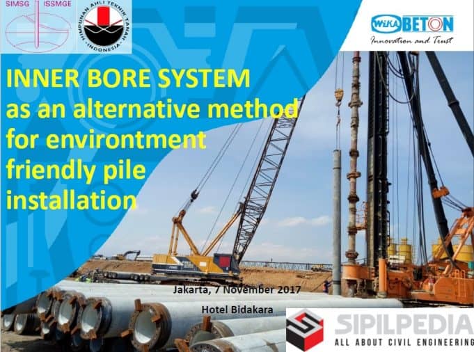 Inner Bore Method dan Ease Pre Bore Method | Sipilpedia