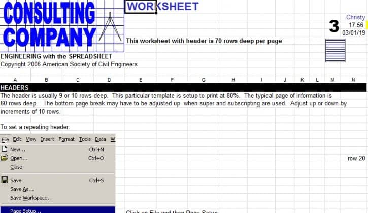 CONSULTING COMPANY WORKSHEET | Sipilpedia