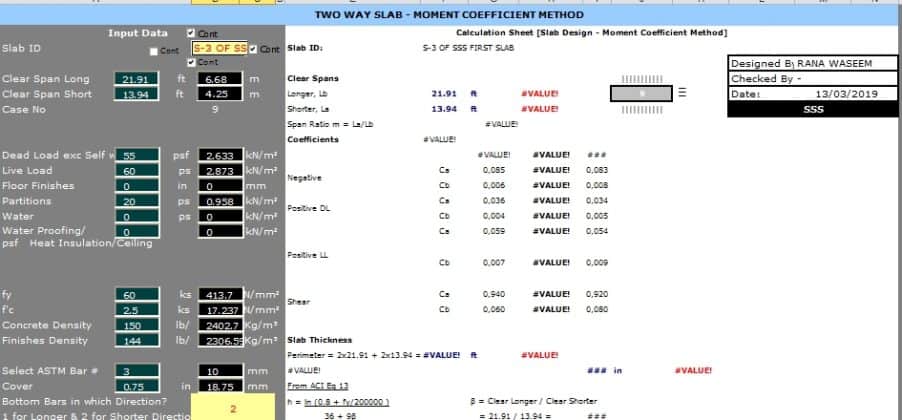 MCM Slab Design | Sipilpedia