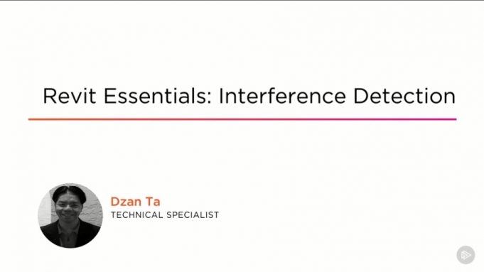 Pluralsight Revit Essentials Interference Detection | Sipilpedia