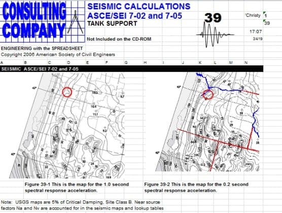 SEISMIC CALCULATIONS ASCE/SEI 7-02 and 7-05 TANK SUPPORT “ENGINEERING ...