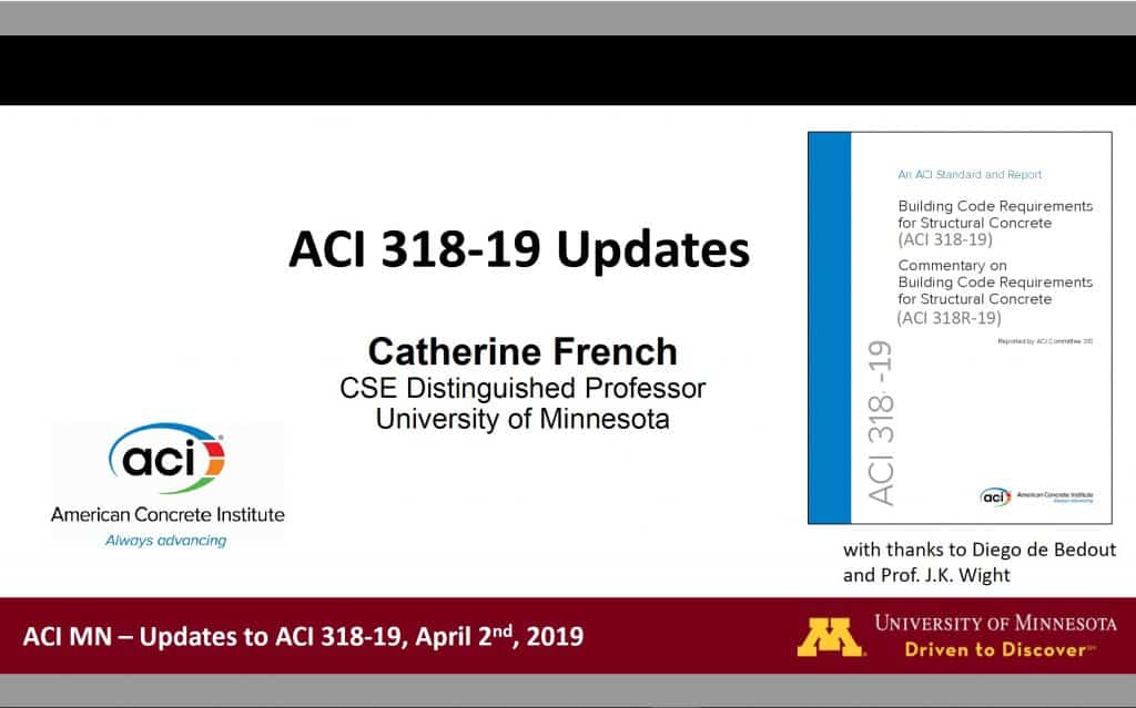 ACI 318-19 Updates | Sipilpedia