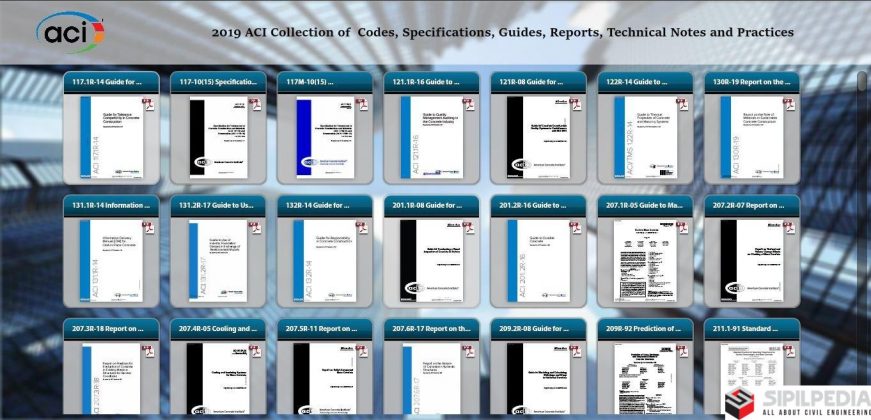 2021 ACI Collection of Codes, Specifications, Guides, Reports ...