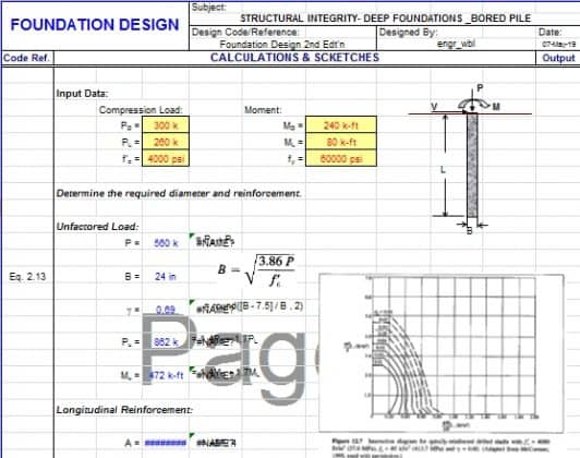Bored Pile Design_Deep Foundation | Sipilpedia