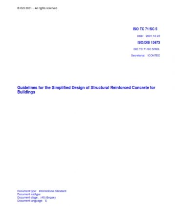 Guidelines for the Simplified Design of Structural Reinforced Concrete ...