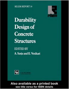 Durability Design of Concrete Structures | Sipilpedia