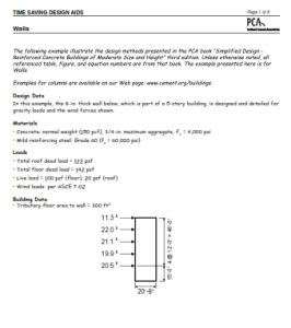 PCA Time Saving Aids_Walls | Sipilpedia
