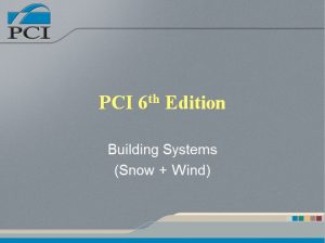 PCI Design Handbook _Building Systems (Snow + Wind)_PCI 6th Edition ...
