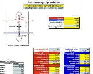 Structural Concrete – Theory and Design : Column Design Spreadsheet ...