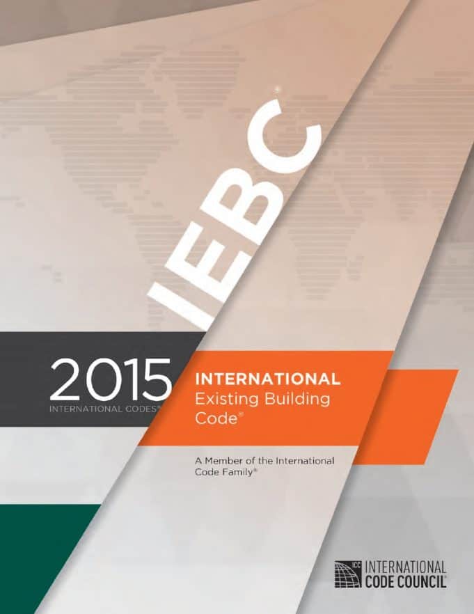ICC 2015 IEBC International Existing Building Code | Sipilpedia