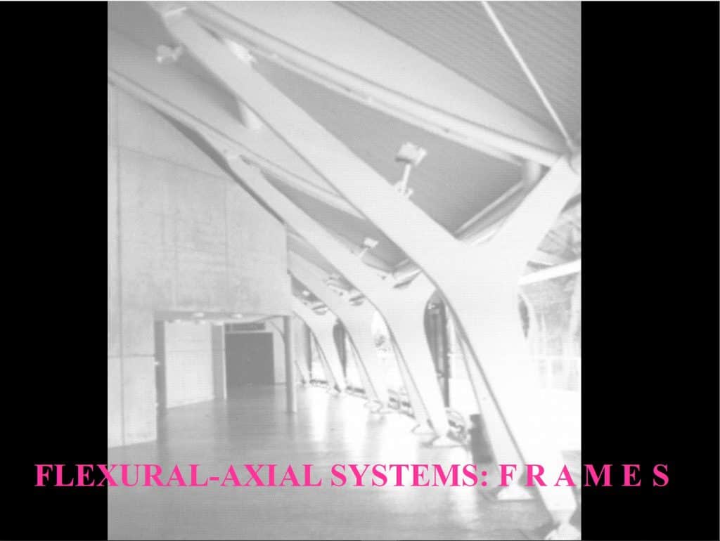 Flexural-Axial Systems : Frames | Sipilpedia