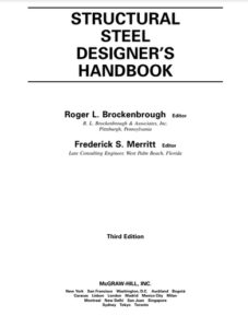STRUCTURAL STEEL DESIGNER’S HANDBOOK | Sipilpedia