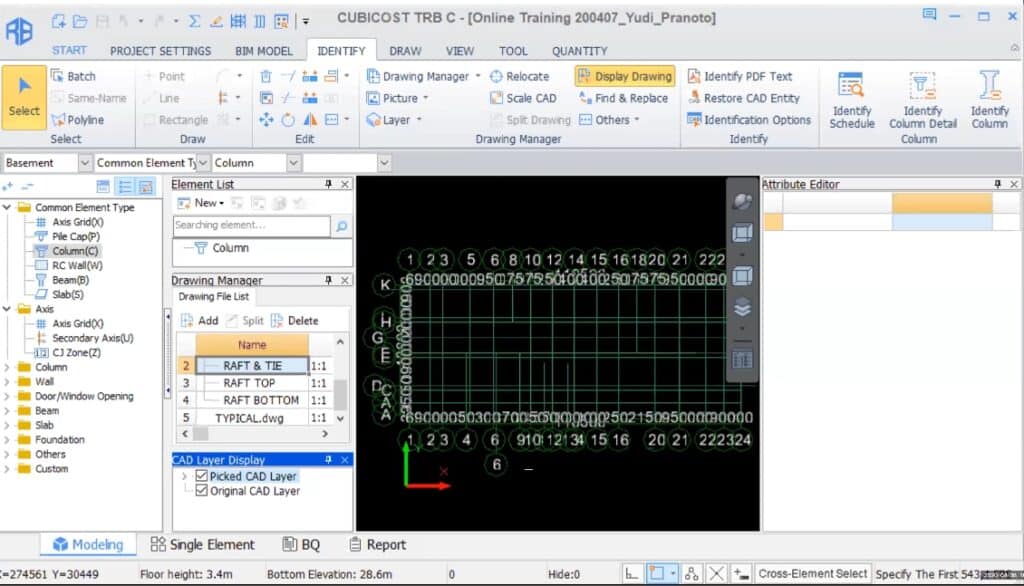 WEBINAR CUBICOST “Glodon Training Day-2 TRB” | Sipilpedia