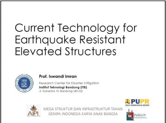 Current Technology for Earthquake Resistant Elevated Structures ...