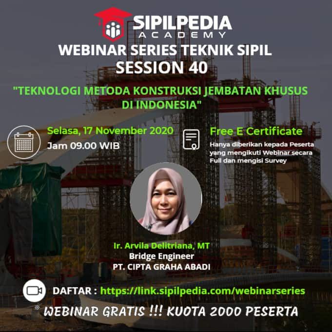 WEBINAR SERIES TEKNIK SIPIL | Sipilpedia