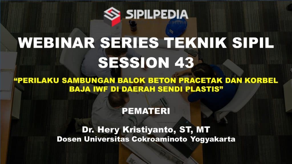PERILAKU SAMBUNGAN BALOK BETON PRACETAK DAN KORBEL BAJA IWF DI DAERAH ...