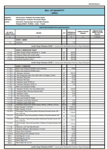 Bill of Quantity (BOQ) dan Analisa Abutment dan Girder | Sipilpedia