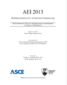 Building Solutions for Architectural Engineering (AEI 2013) | Sipilpedia