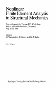 Nonlinear Finite Element Analysis in Structural Mechanics | Sipilpedia