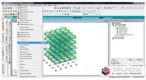 3D Building Modeling Demonstration in STAAD.Pro | Sipilpedia