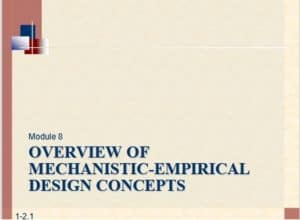 OVERVIEW OF MECHANISTIC-EMPIRICAL DESIGN CONCEPTS | Sipilpedia