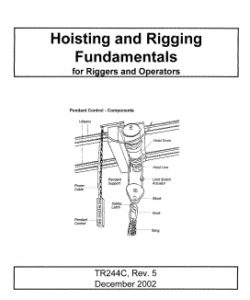 Hoisting and Rigging Fundamentals for Riggers and Operators | Sipilpedia