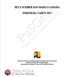PETA SUMBER DAN BAHAYA GEMPA INDONESIA TAHUN 2017 | Sipilpedia
