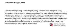 Analisa Perbandingan Konstruksi Atap Rangka Kayu dan Atap Rangka Baja ...