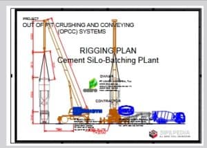 RIGGING PLAN Cement SiLo-Batching PLant | Sipilpedia