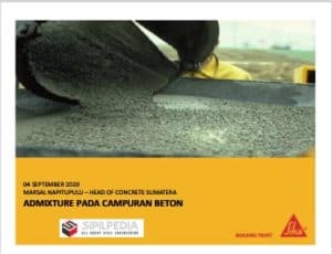 Admixture pada Campuran Beton | Sipilpedia