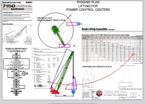 RIGGING PLAN LIFTING FOR POWER CONTROL CENTERS | Sipilpedia