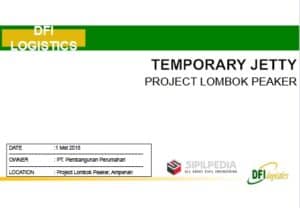 Temporary Jetty | Sipilpedia