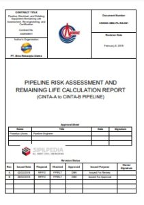 PIPELINE RISK ASSESSMENT AND REMAINING LIFE CALCULATION REPORT (CINTA-A ...