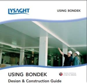 USING BONDEK : Design & Construction Guide | Sipilpedia