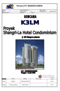 Rencana K3LM Proyek | Sipilpedia