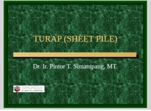 TURAP (SHEET PILE) | Sipilpedia