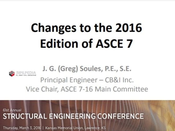 Changes to the 2016 Edition of ASCE 7 | Sipilpedia