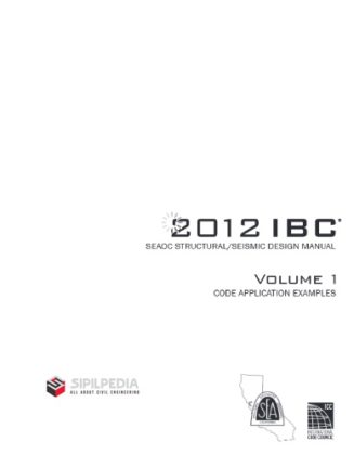 2012 IBC Structural Seismic Design Manual Volume 1 Code Application Examples | Sipilpedia