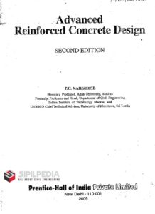 Advanced Reinforced Concrete Design Second Edition | Sipilpedia