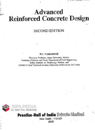 Advanced Reinforced Concrete Design Second Edition | Sipilpedia