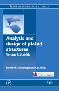 Analysis and design of plated structures Volume 1: Stability | Sipilpedia