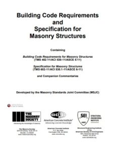 Building Code Requirements and Specification for Masonry Structures ...