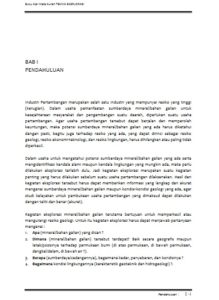 Buku Ajar Mata Kuliah TEKNIK EKSPLORASI | Sipilpedia