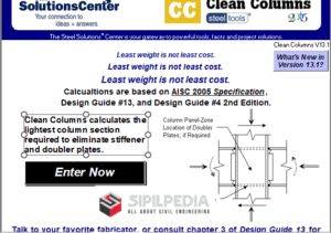 Clean Columns | Sipilpedia