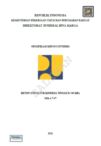 SKh-1.7.47 Beton Struktur Kinerja Tinggi Fc’35 MPa | Sipilpedia