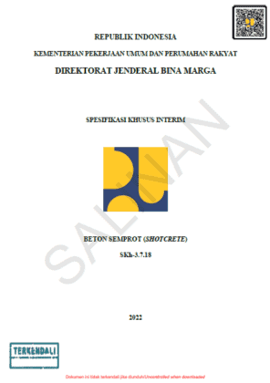 SKh-3.7.18 Beton Semprot (Shotcrete) | Sipilpedia